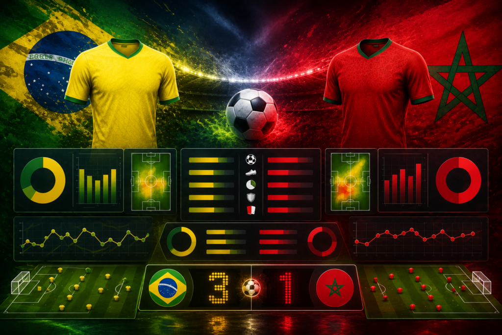 Brasil Favorit Namun Tidak Mudah Statistik dan Prediksi Skor Brazil vs ...